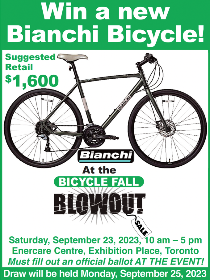 Toronto Bicycle Show and E-Bike Expo - The World's Largest Consumer ...